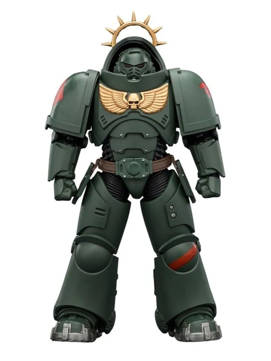 Подвижная фигурка JOYTOY Warhammer 1/18 Action Figures Game Edition Dark Angels Heavy Intercessor Model