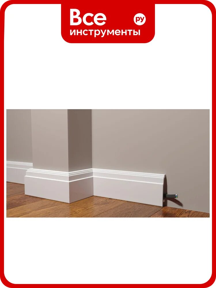 Плинтус широкий Decor-Dizayn (102x23.4x2000мм) DD102