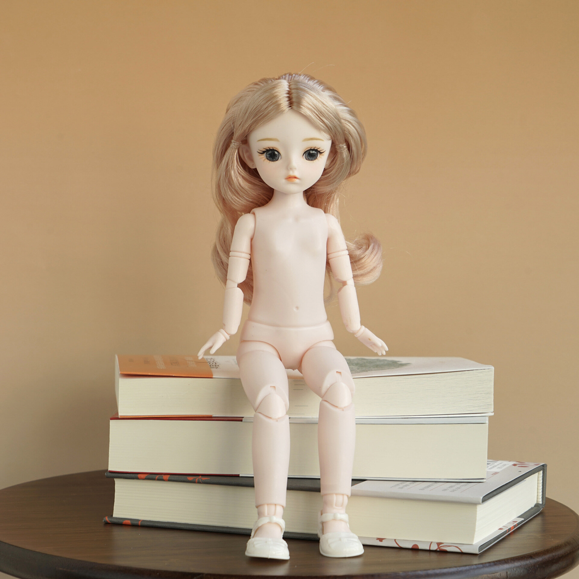 Высококачественная кукла BJD 60 см с холодным лицом многоцветные глаза 20 суставов голый корпус игрушка для девочек
