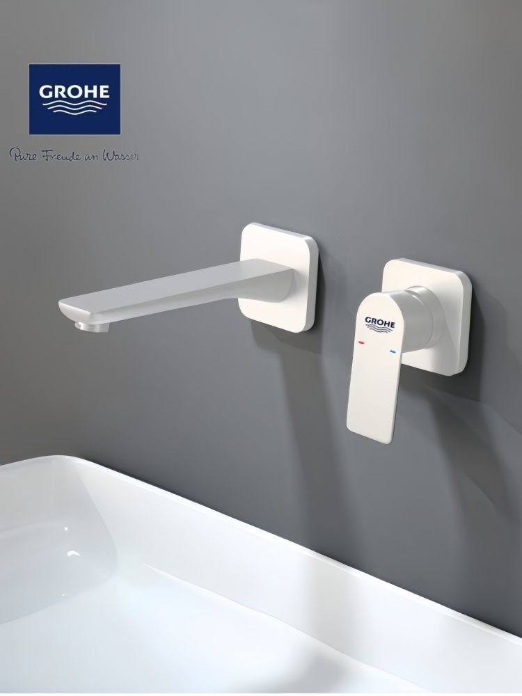 GROHE встраиваемый смеситель для раковины, цельнолитая латунь, предустановочный бокс, евро-люкс