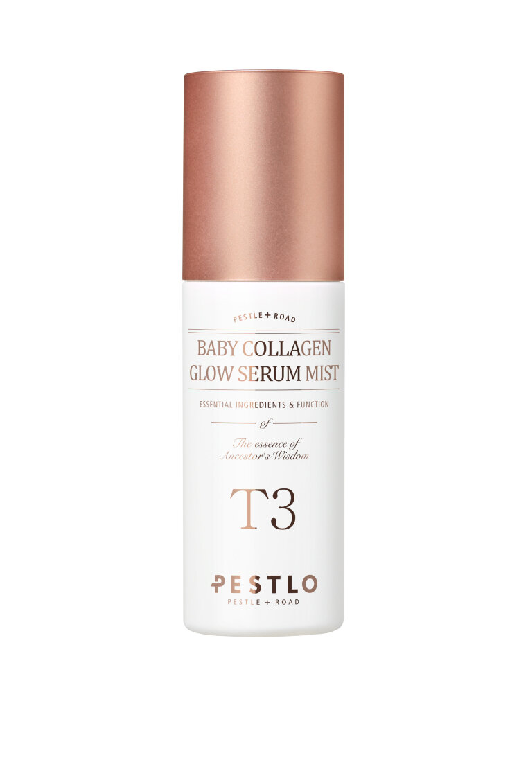 PESTLO Сыворотка-мист для лица с коллагеном T3 Baby Collagen Glow Serum Mist 50мл