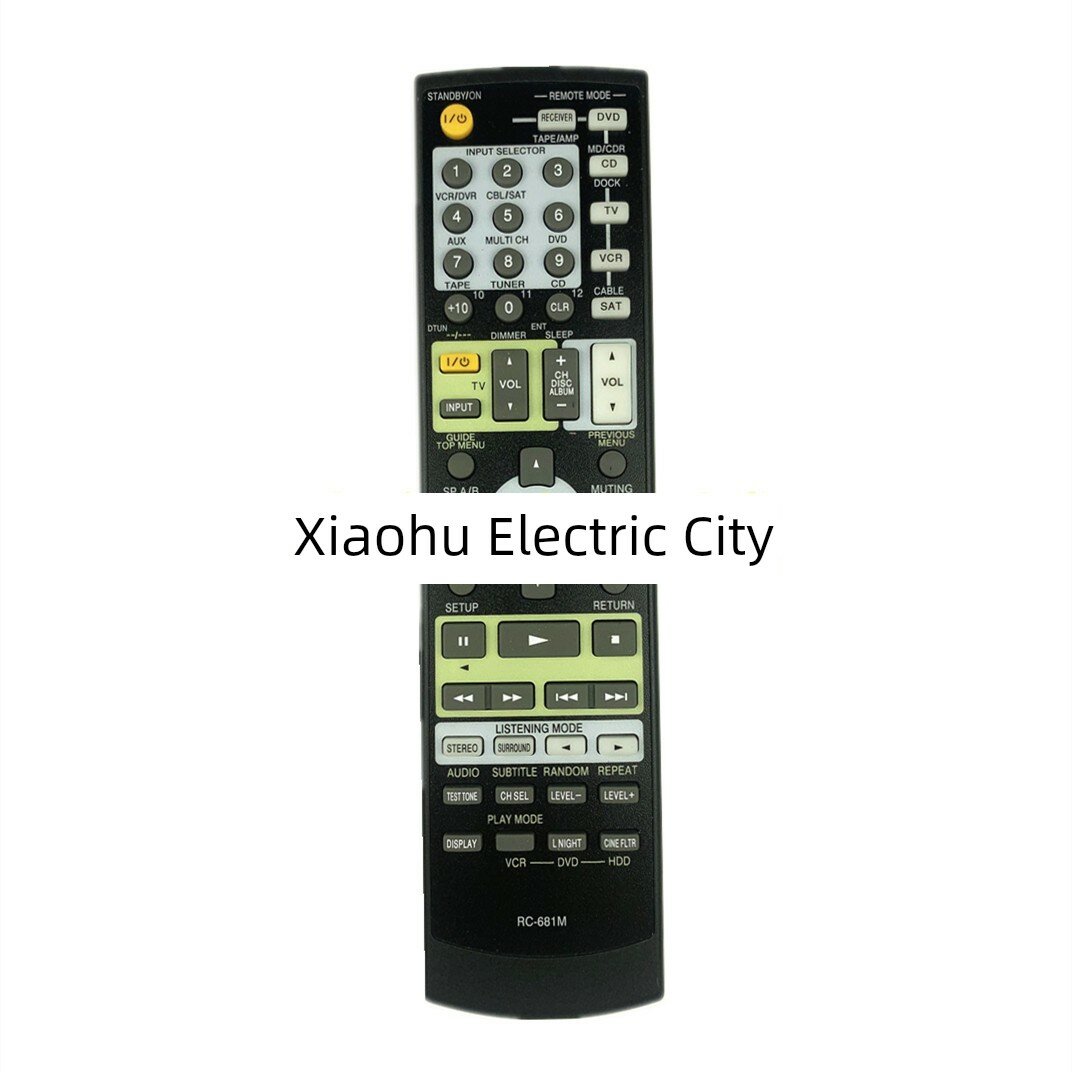 Пульт ДУ RC-681M для Onkyo HT-R550 R508 SR800 R557 SR750 TX-SR575 SR8550 SR505 SKB-550 Ресивер