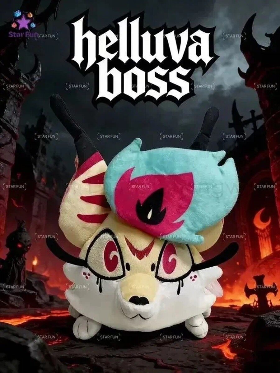 Аццкий Босс Мягкая Игрушка Helluva Boss Вельзевул (Beelzebub) 40cm 40cm
