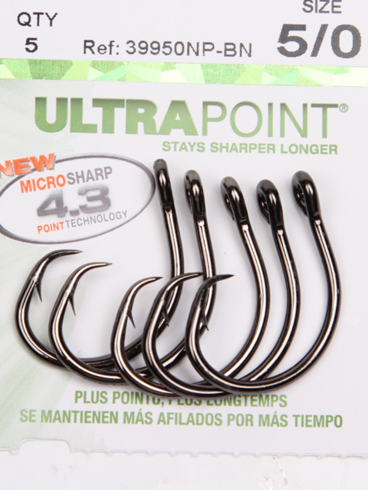 Mustad норвежская рыболовная крючок размер 12/0, 3 штуки для глубоководной рыбалки на крупную рыбу, прочный и острый