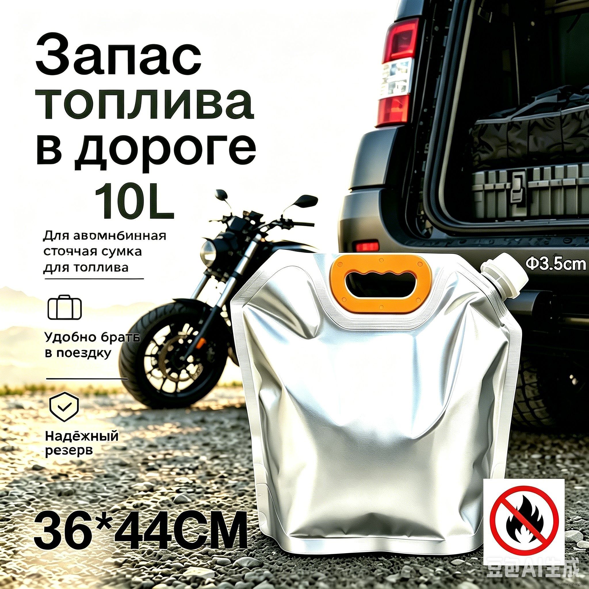 Канистра для ГСМ, 10.99 л