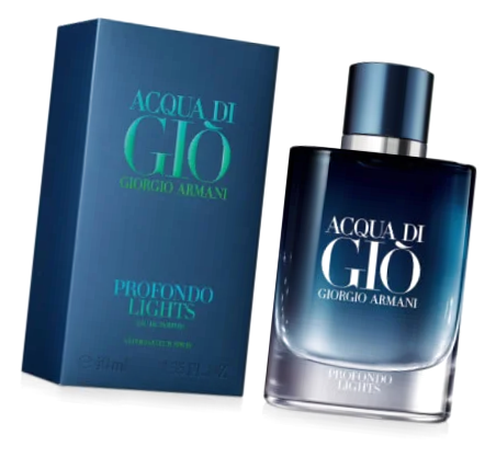 Парфюм для мужчин Аква Ди Джио Профондо Лайтс 40 мл / Giorgio Armani Acqua Di Gio