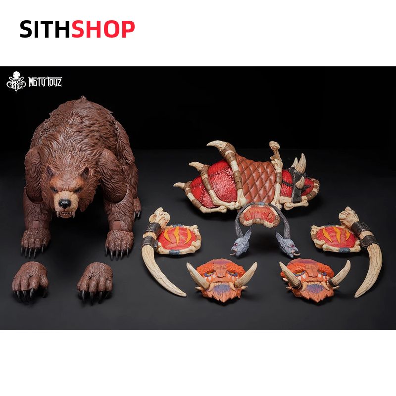 Фигурка METYTOYZ Adventurer's World Zul'aman War Bear Armor Set 1/12 Action Figure