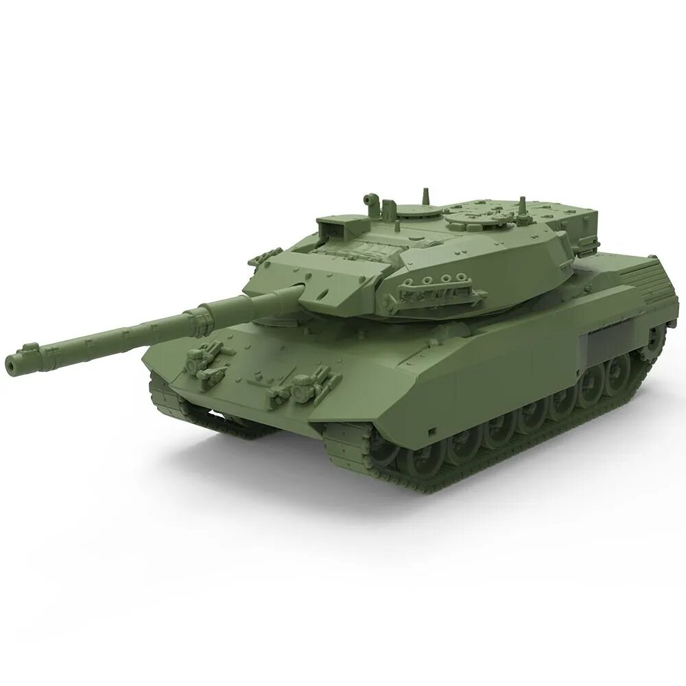 Военная модель, масштаб 1:100 канадский основной боевой танк Leopard C2A1 MEXAS (с дополнительной броней)