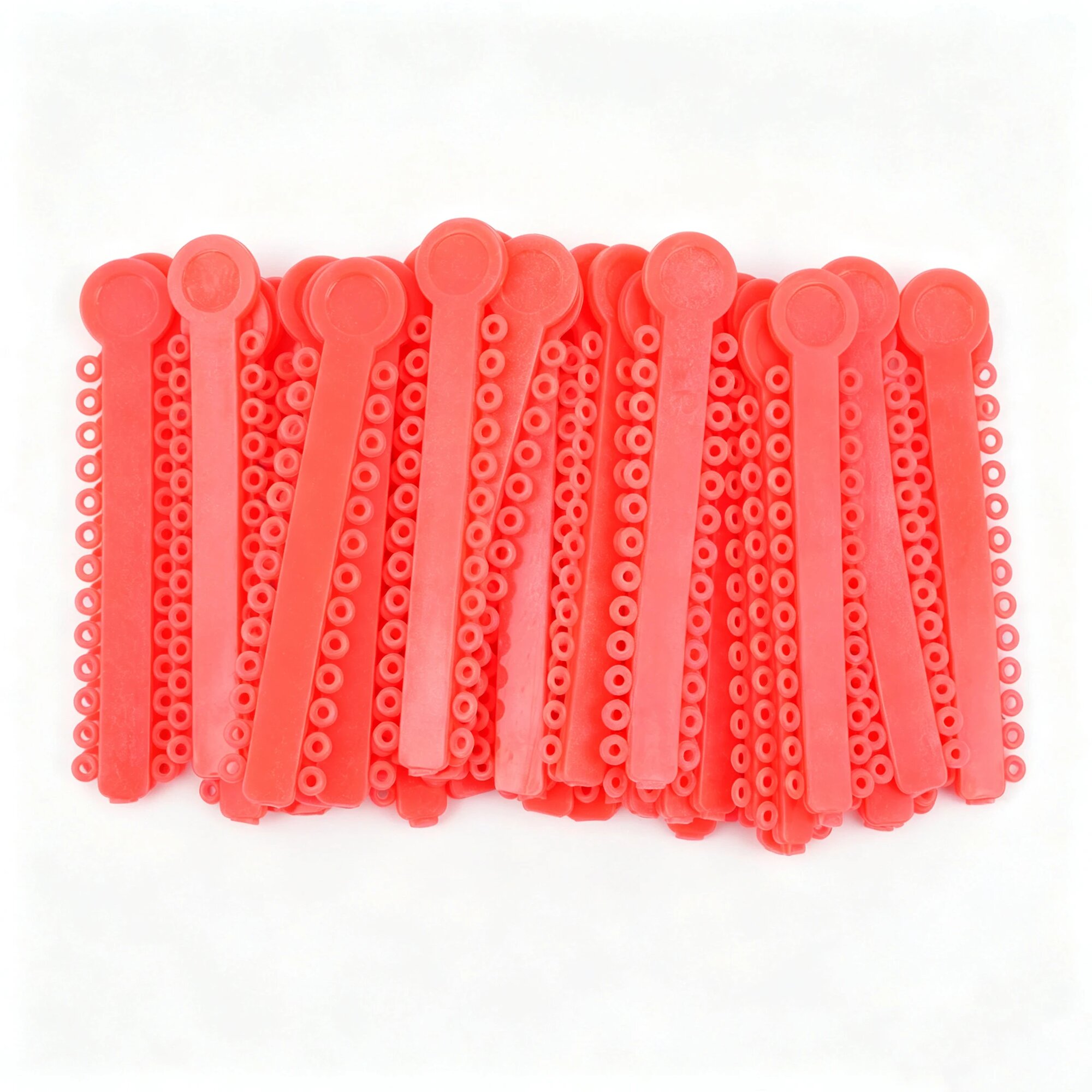 JOLANT Лигатурные стяжки для брекетов, Light Red, No.41