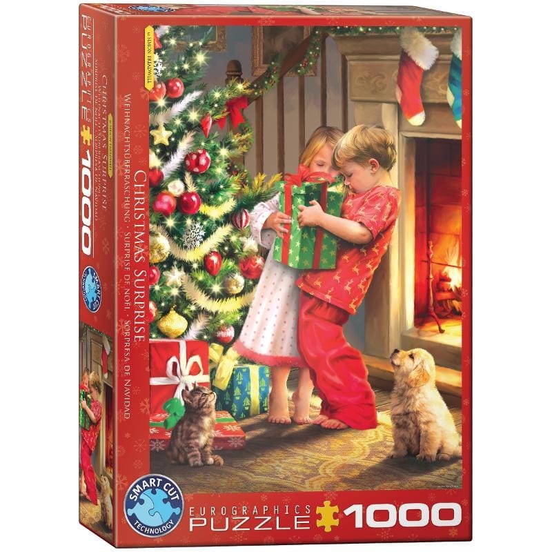 Пазл Eurographics Christmas Surprise by Simon Tread, 1000 элементов