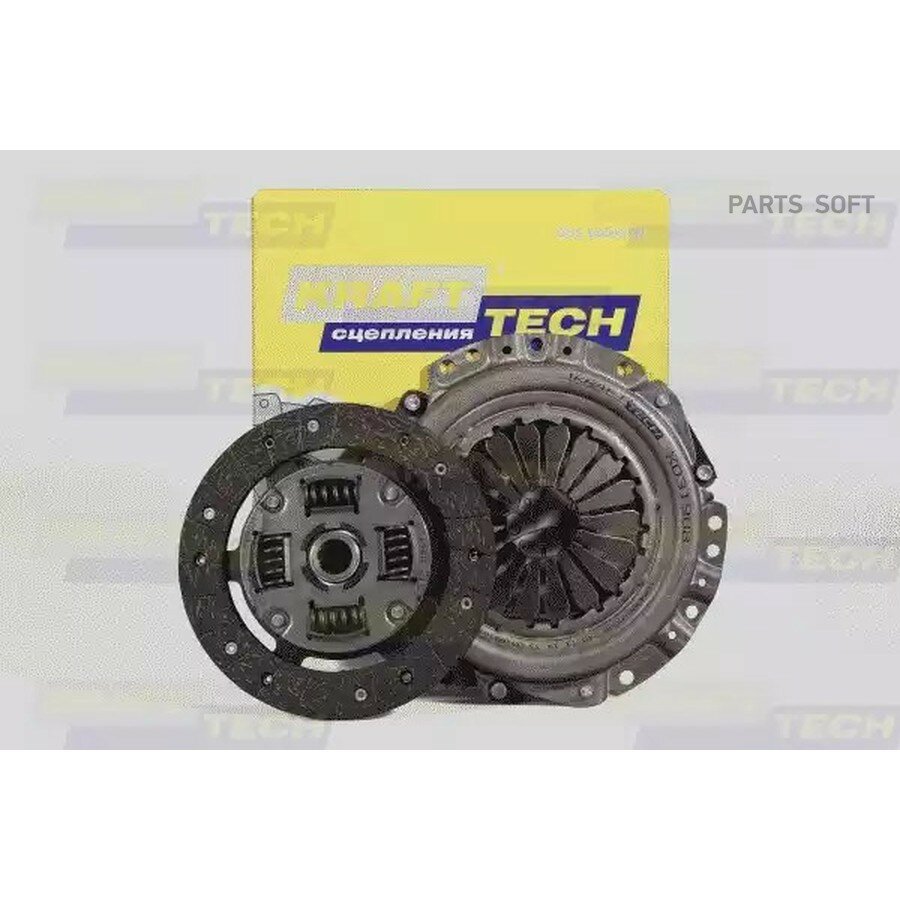 Сцепление Nissan Almera N15 W03190J от официального дистрибьютора, KRAFTTECH, артикул W03190J