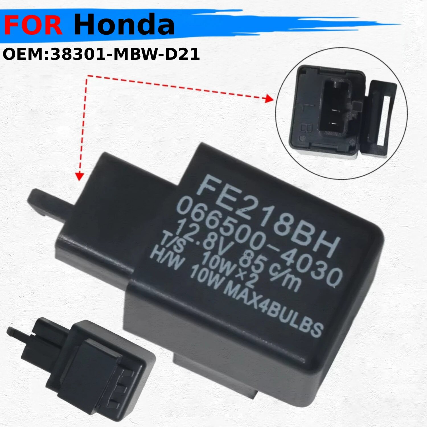 Конвертер зажигания CDI для Honda GL1500A VT1300CT GL1500SE VT1300CR VTR250 VT1300CX VTR1000S VTR1000SP Gold Wing RVT