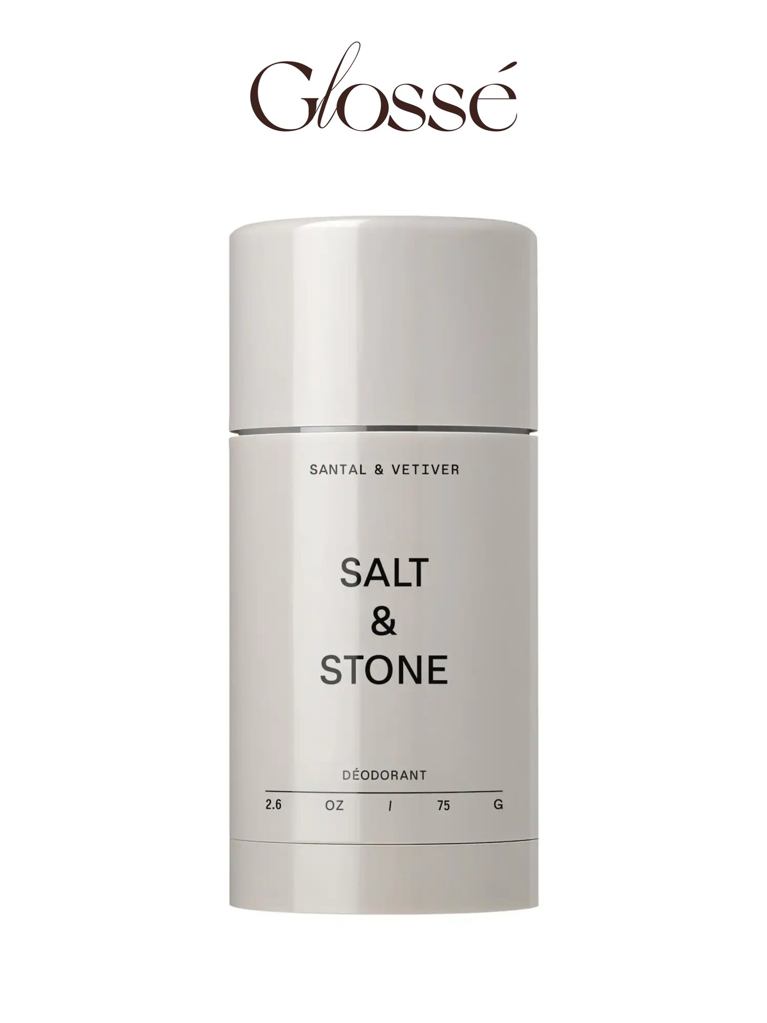 Salt & Stone дезодорант Santal & Vetiver Extra-Strength Aluminum-Free Deodorant, 75 гр.