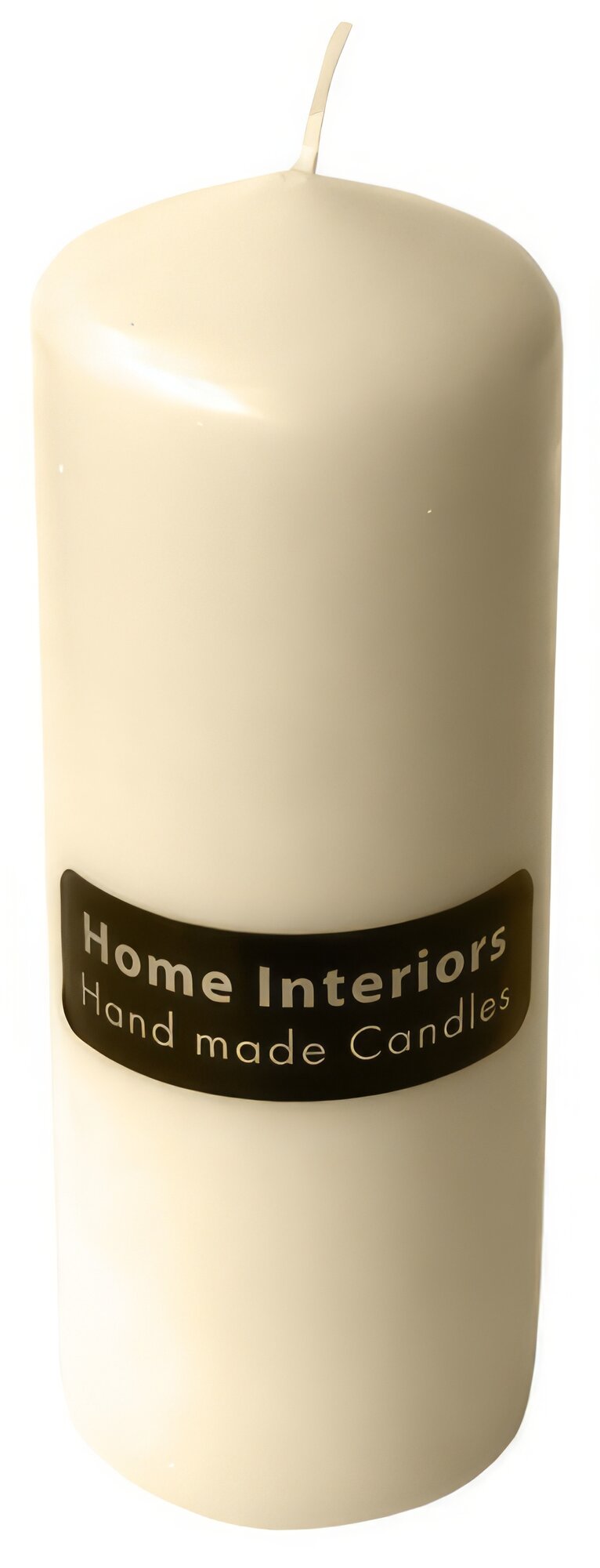 Свеча-столбик HOME INTERIORS 7х21см 75ч/г сл. кость без аромата