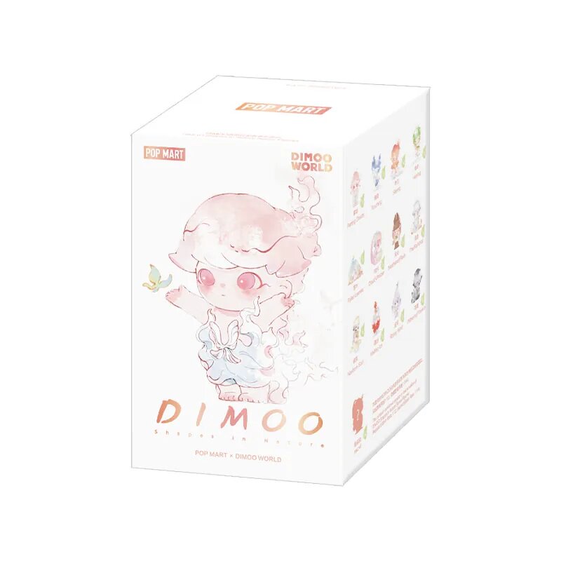 Фигурка POPMART DIMOO Nature's Shapes, Коробка-сюрприз, Игрушка, Одиночная новая запечатанная, Коллекционная