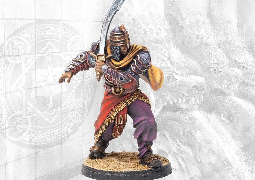 Миниатюра Para Bellum Conquest Sorcerer Kings Sardar