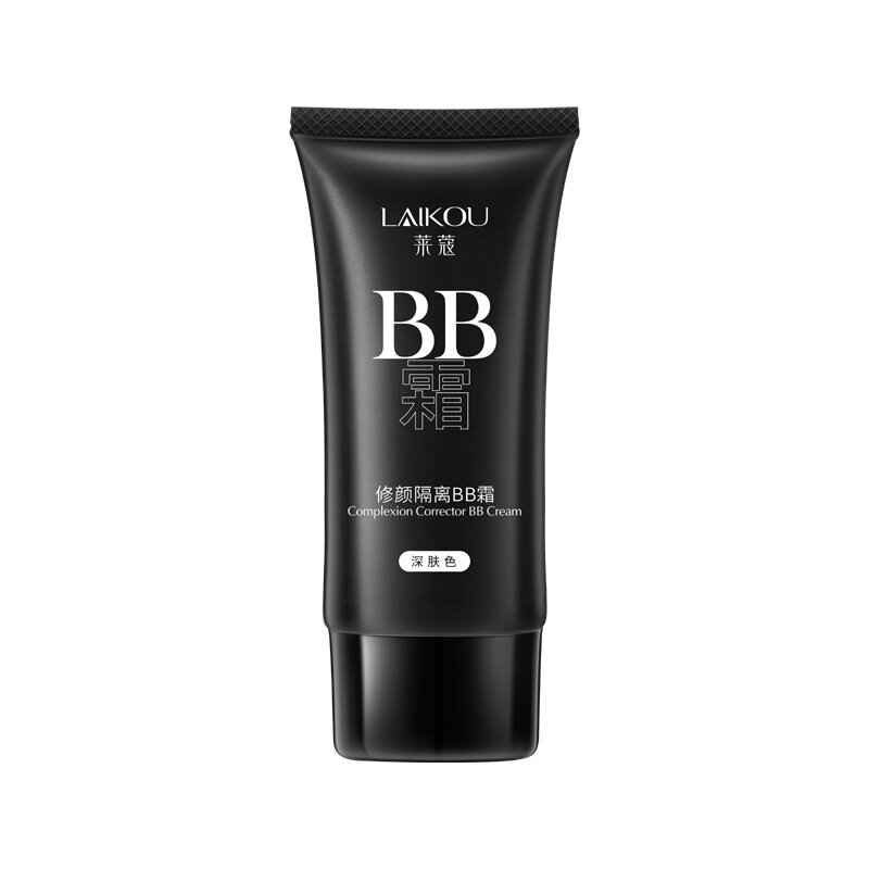 BB-крем Laikou 50г, легкий, маскирующий, для быстрого нанесения, 3-в-1: праймер, BB-крем и тональный крем, стойкий, не скатывается, жидкая тональная основа, косметика.