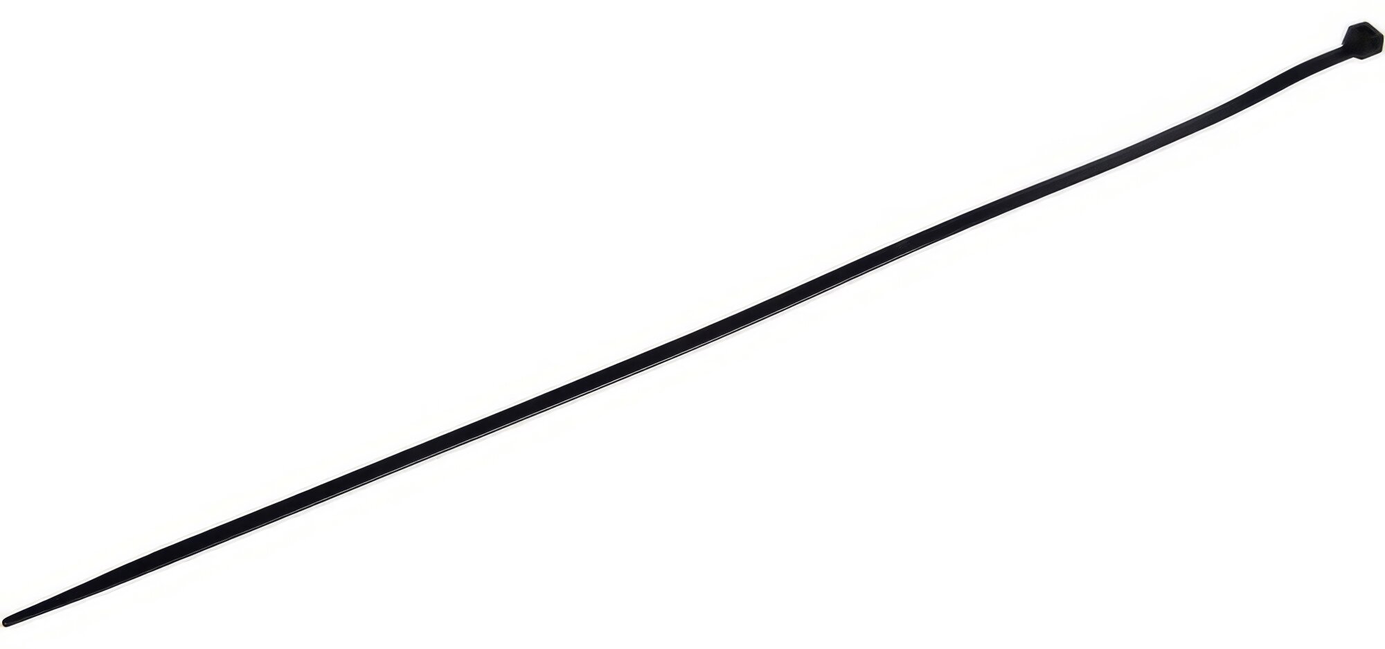 Нейлоновые стяжки FORTISFLEX КСС 5х350 черный 100 штук 49418