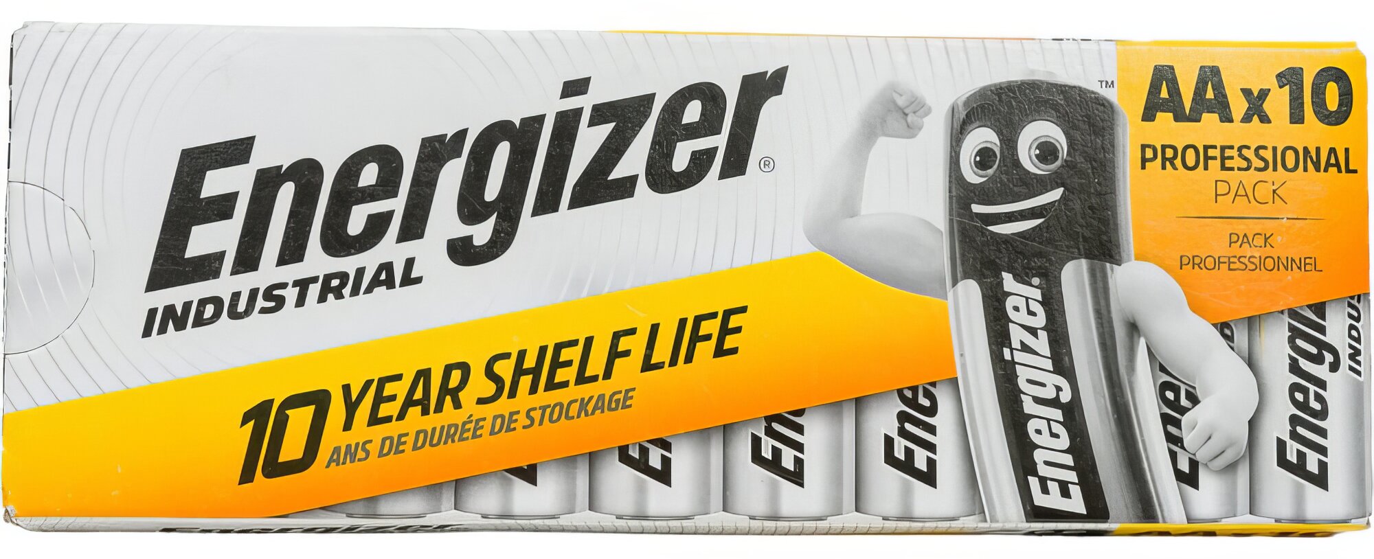 Батарейка Energizer Industrial AA/LR6 (EN91, AM3) 10шт. Alkaline 7638900361056