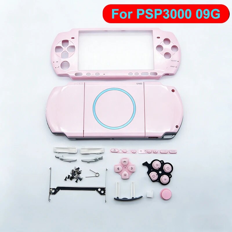 Корпус для PSP3000 розовый Pink 1