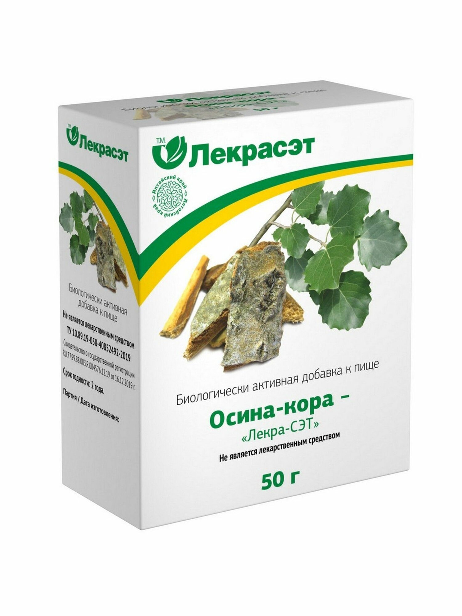 Осина кора 50г Лекра-Сэт