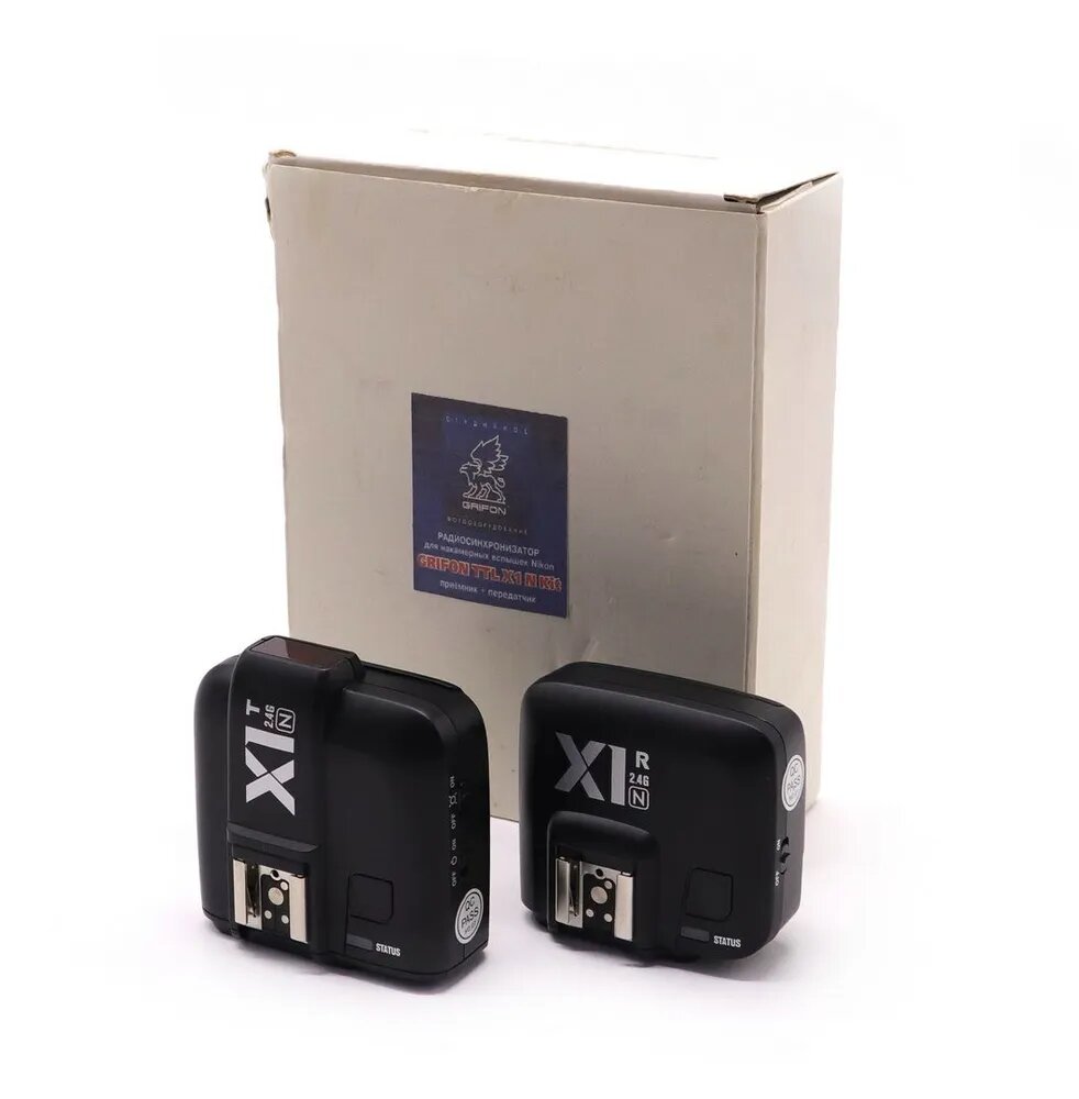 Радиосинхронизатор Grifon TTL X1 N Kit в упаковке