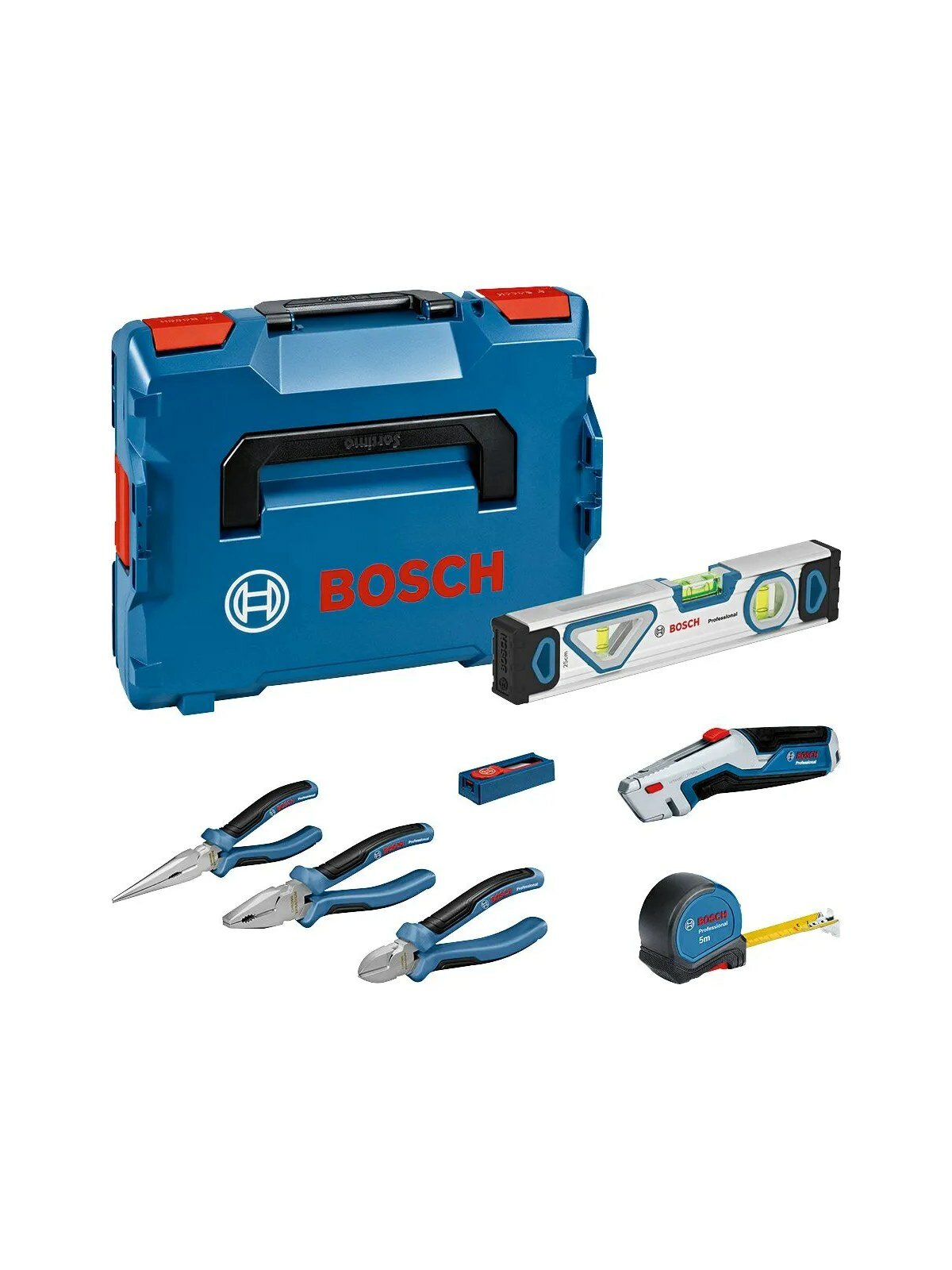 Bosch Набор профессиональных ручных инструментов из 16 предметов L Boxx 102, 0615990N2S