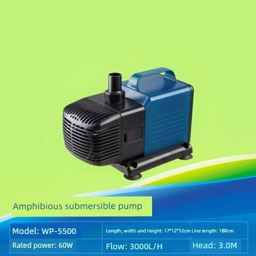 SOBO WP-5500 60Вт Аквариумный насос для фильтрации циркуляции воды в аквариуме погружной для дна и рыб
