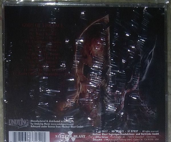Музыка CD Kreator - Gods Of Violence (CD, Album, 2017)