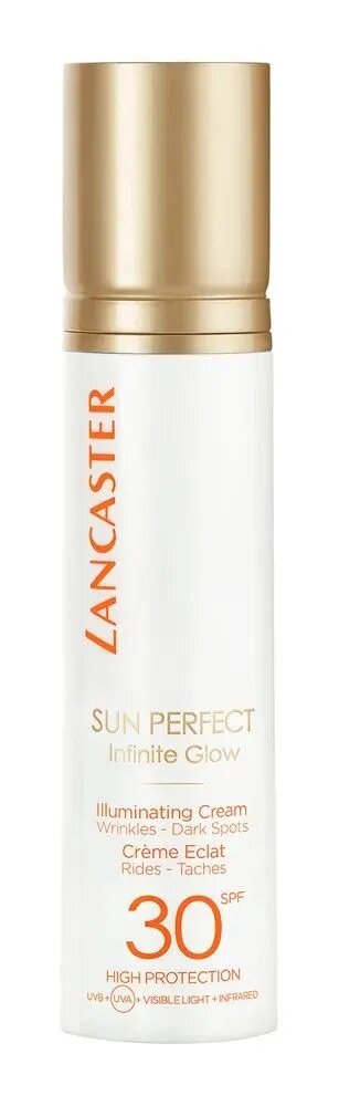 LANCASTER Sun Perfect Крем солнцезащитный для сияния кожи лица SPF30, 50мл