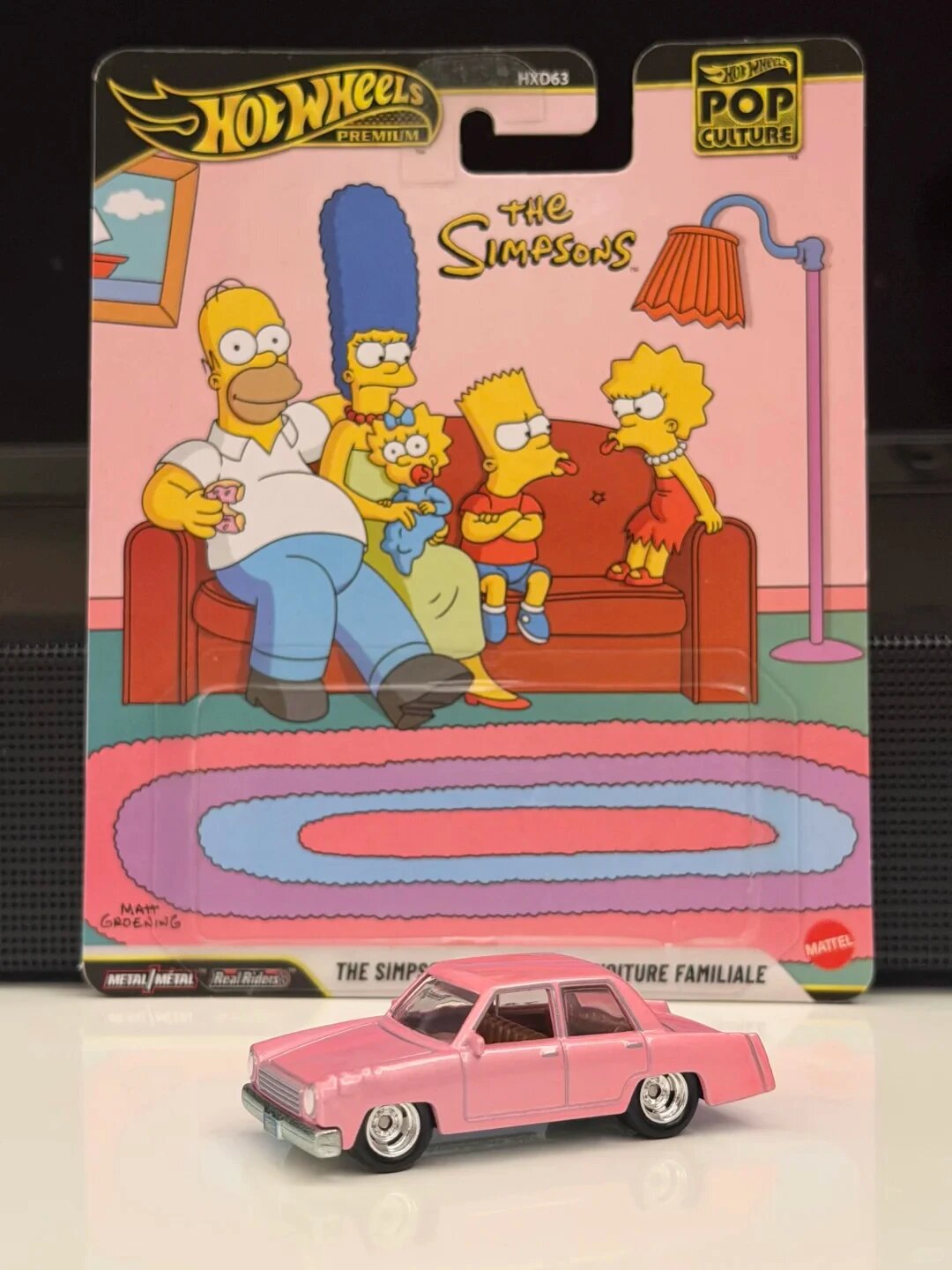 Hot Wheels Premium Series HXD63: Pop Cultures The Simpsons