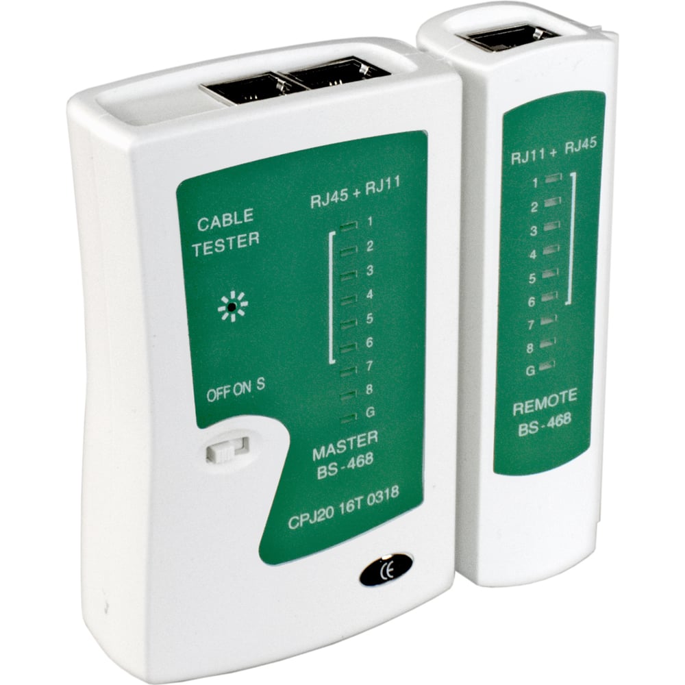 Сетевой тестер ExeGate NS-468 для RJ-45/RJ-11/RJ-12271121