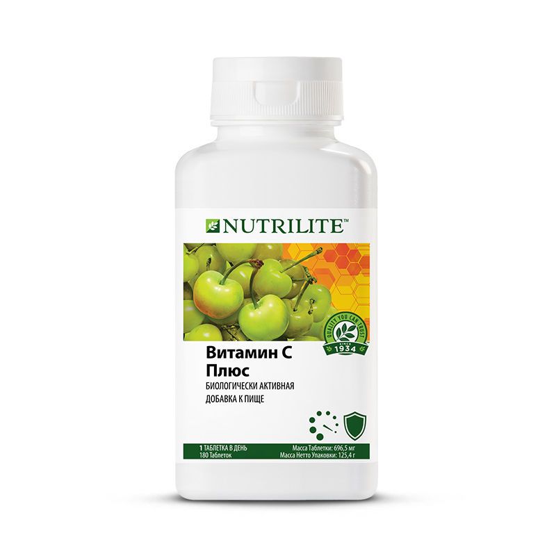 Nutrilite Витамин С плюс 180 таб; Amway