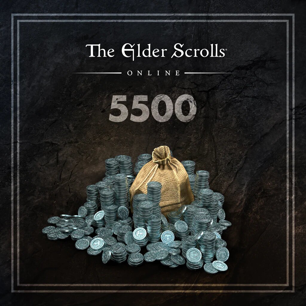 Дополнение The Elder Scrolls Online: 5500 Crowns (Virtual Currency), цифровое издание PlayStation 4, регион Индонезия / код пополнения баланса