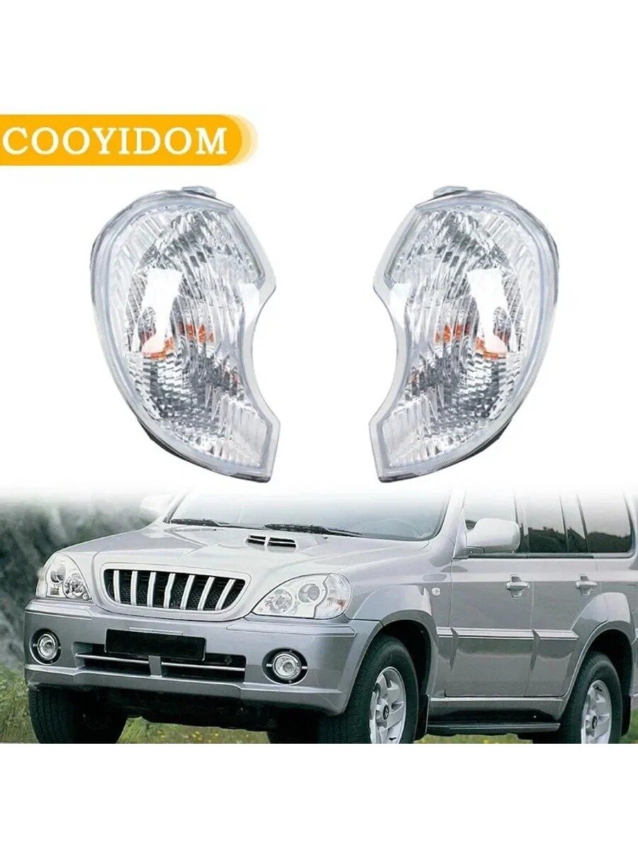 Автомобильная фара передняя левая для Hyundai Terracan 2001-2006, артикул Hyundai Terracan
