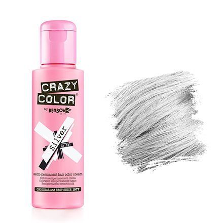RENBOW Crazy Color Natural Краска для волос 27 (серебристый)