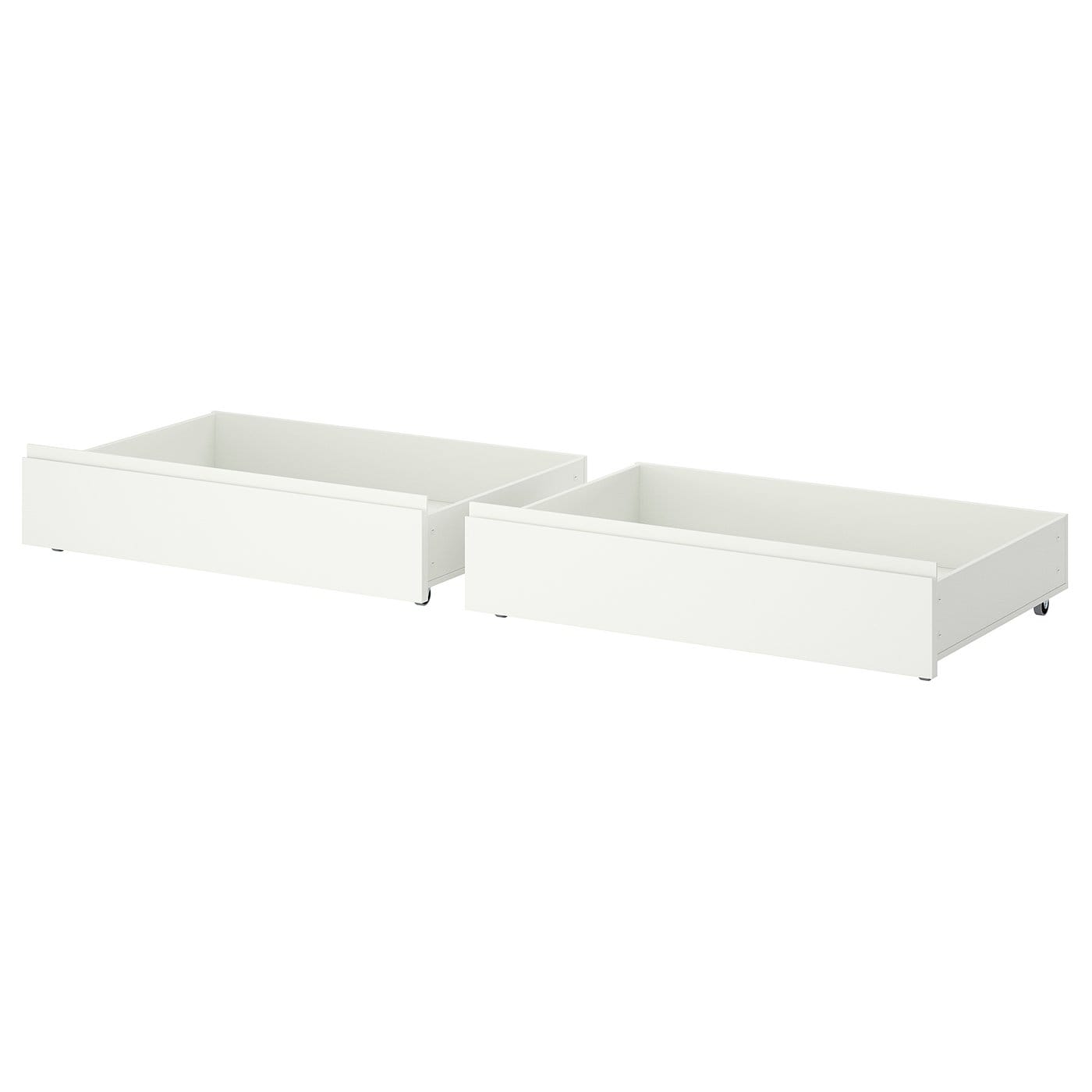 Коробка для хранения IKEA Storklinta для постельного белья, 2 шт, белый, 200 см 106.183.08