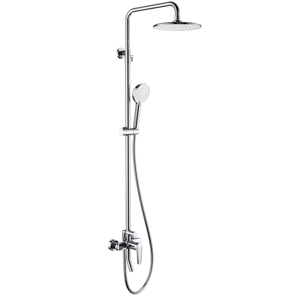 Душевая система BRAVAT F6808939CP-A-SW, хром