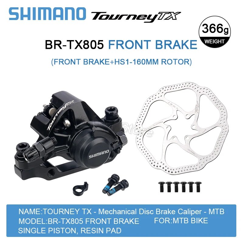 Тормозные диски Shimano Tourney TX BR-TX805 Front Brake HS1