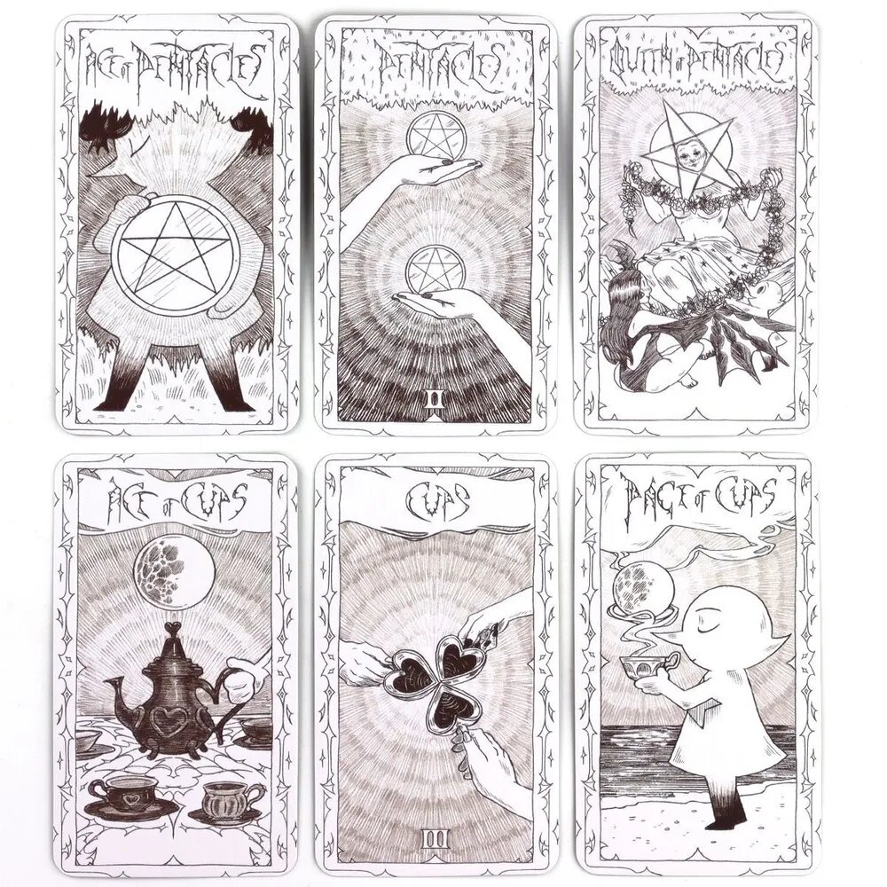 Карты таро"Vesper"tarot,10.3X6CM — фото 1