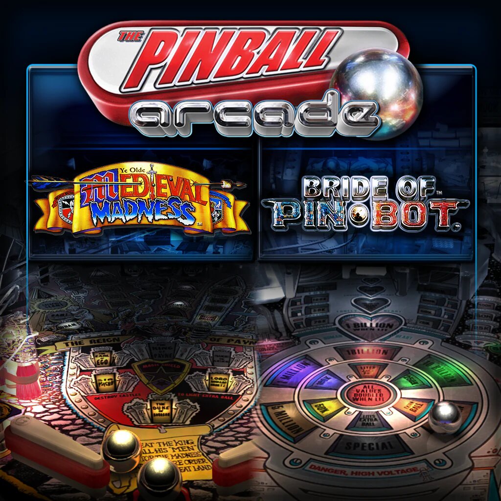Дополнение Table Pack 1: Medieval Madness and Bride of Pinbot, цифровое издание PlayStation 4, регион Индонезия / код пополнения баланса