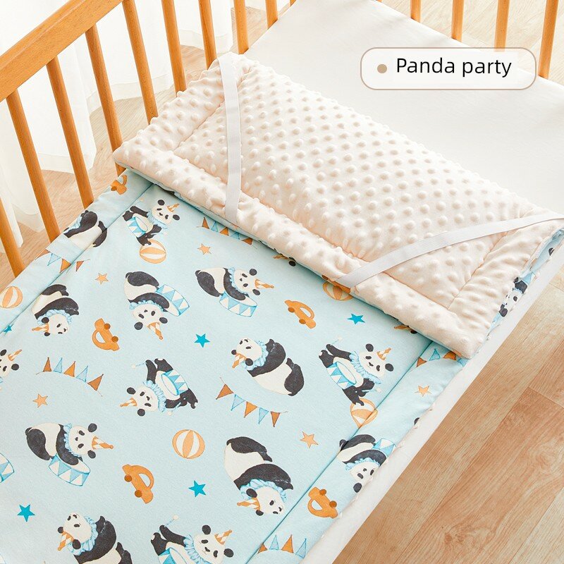 Panda Party Двусторонний детский матрас А-класс 40x80 см (автокресло)