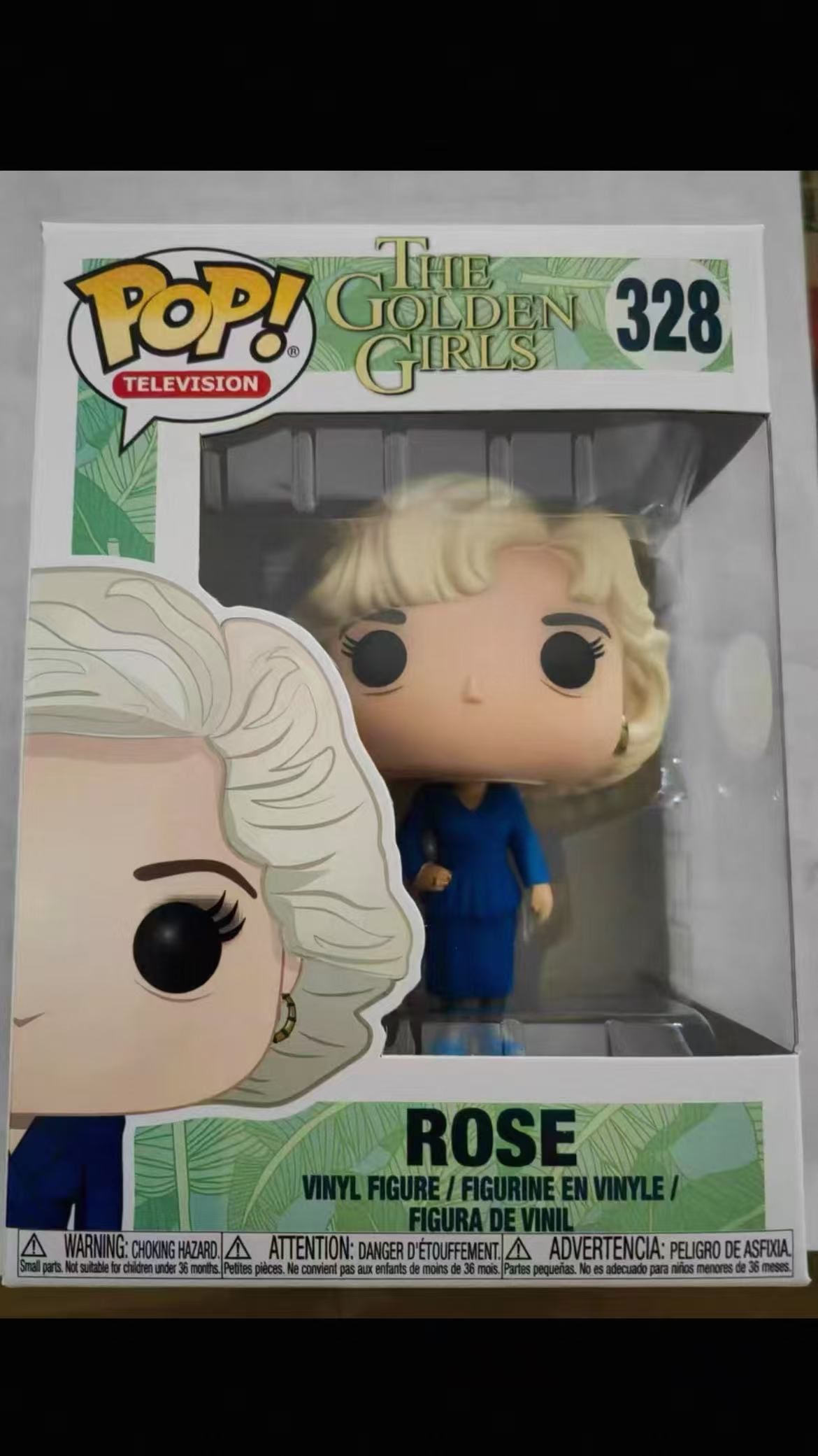 Funko Pop! The Golden Girls: Роуз (Rose) №328, фигурка, новая в упаковке, коллекционная