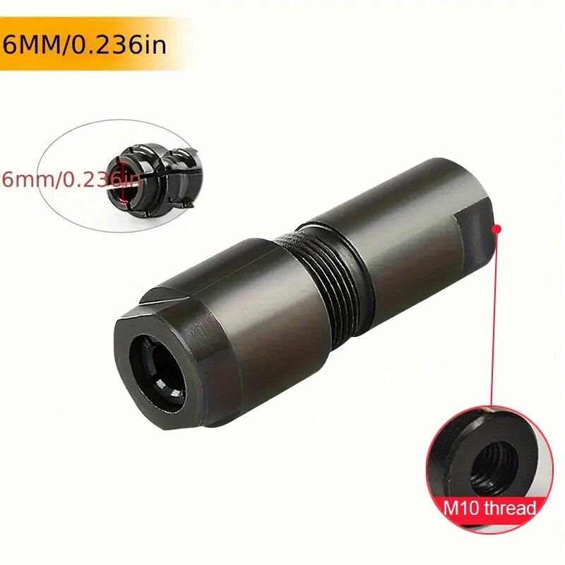 Переходник-ключ 3/6 мм louCnloin для шлифовального патрона M10*1.5 6mm