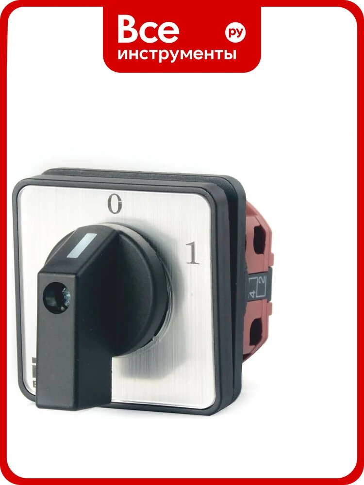 Переключатель кулачковый HLT ПК-1-11 10А 1P 0-1 IP65 085-21-062