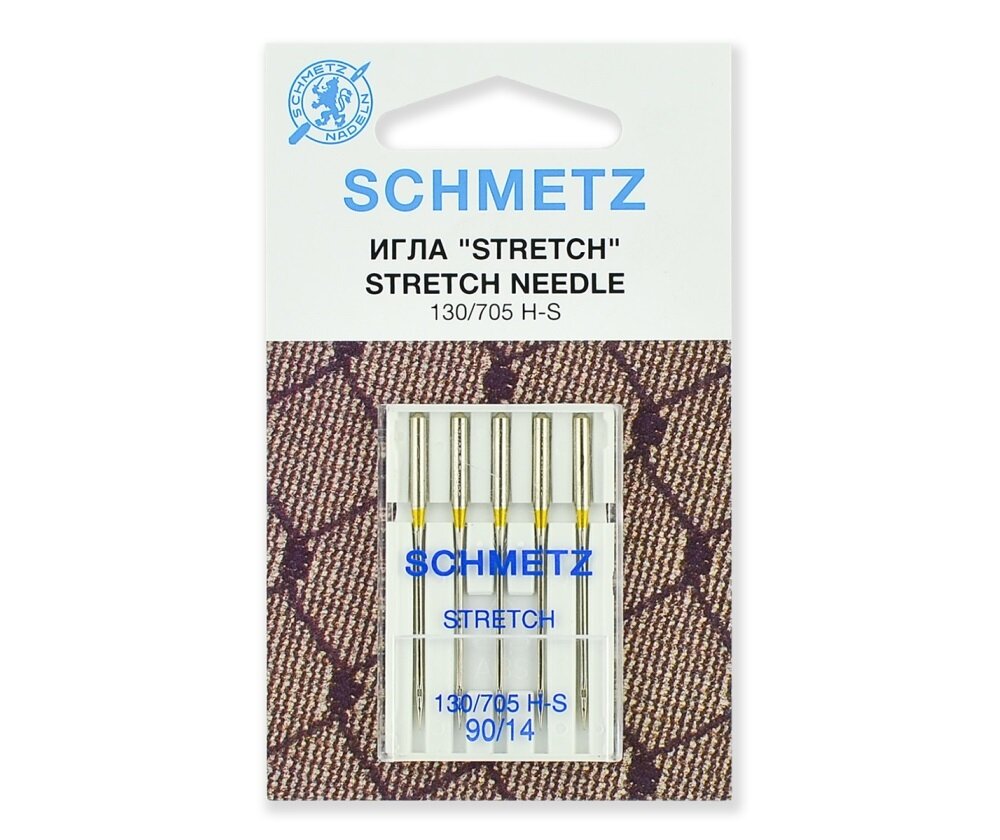 Иглы SCHMETZ стретч 130/705H-S № 90, 5 шт.