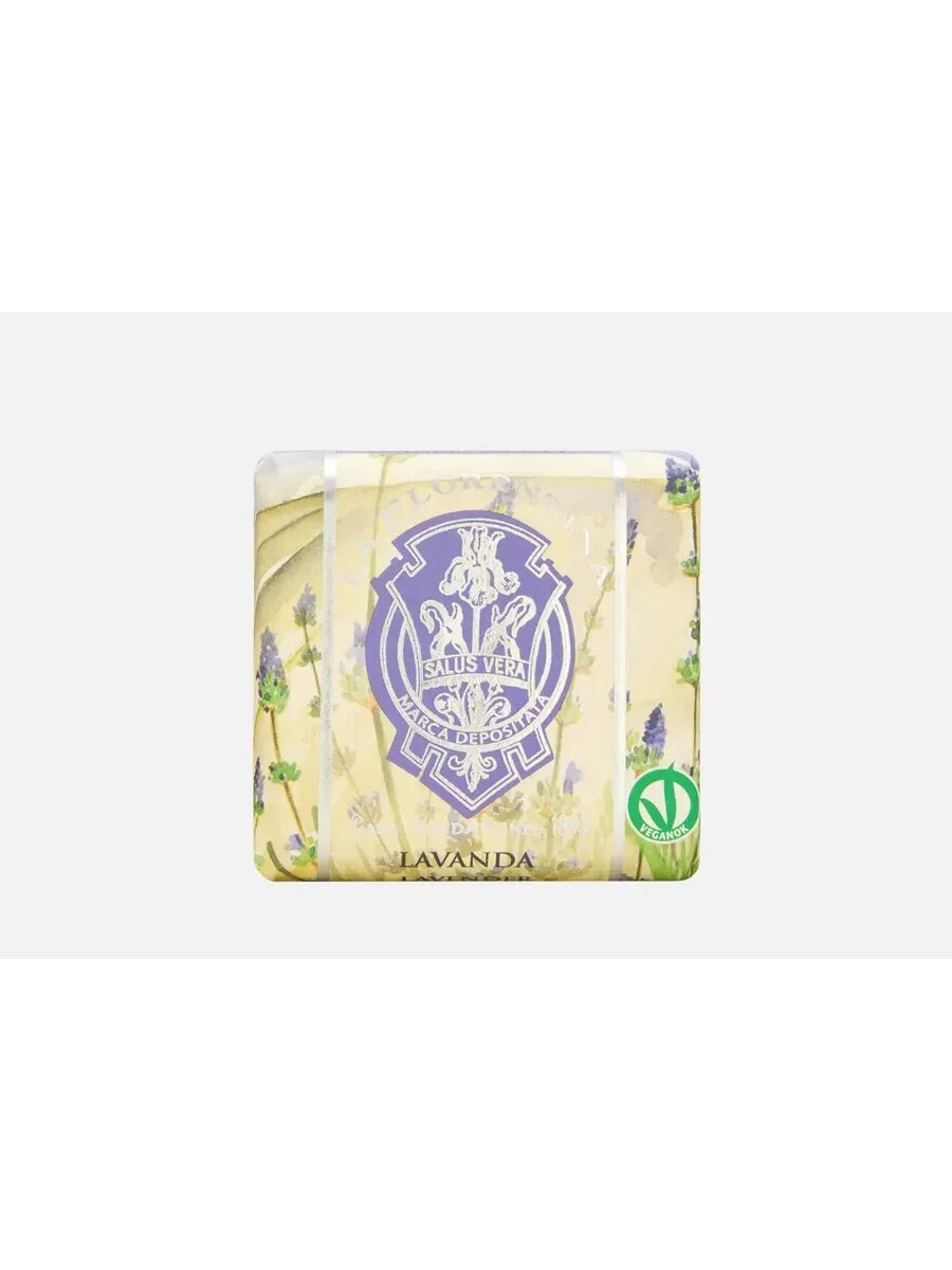 #LA FLORENTINA Lavender Твердoе мылo 106г#