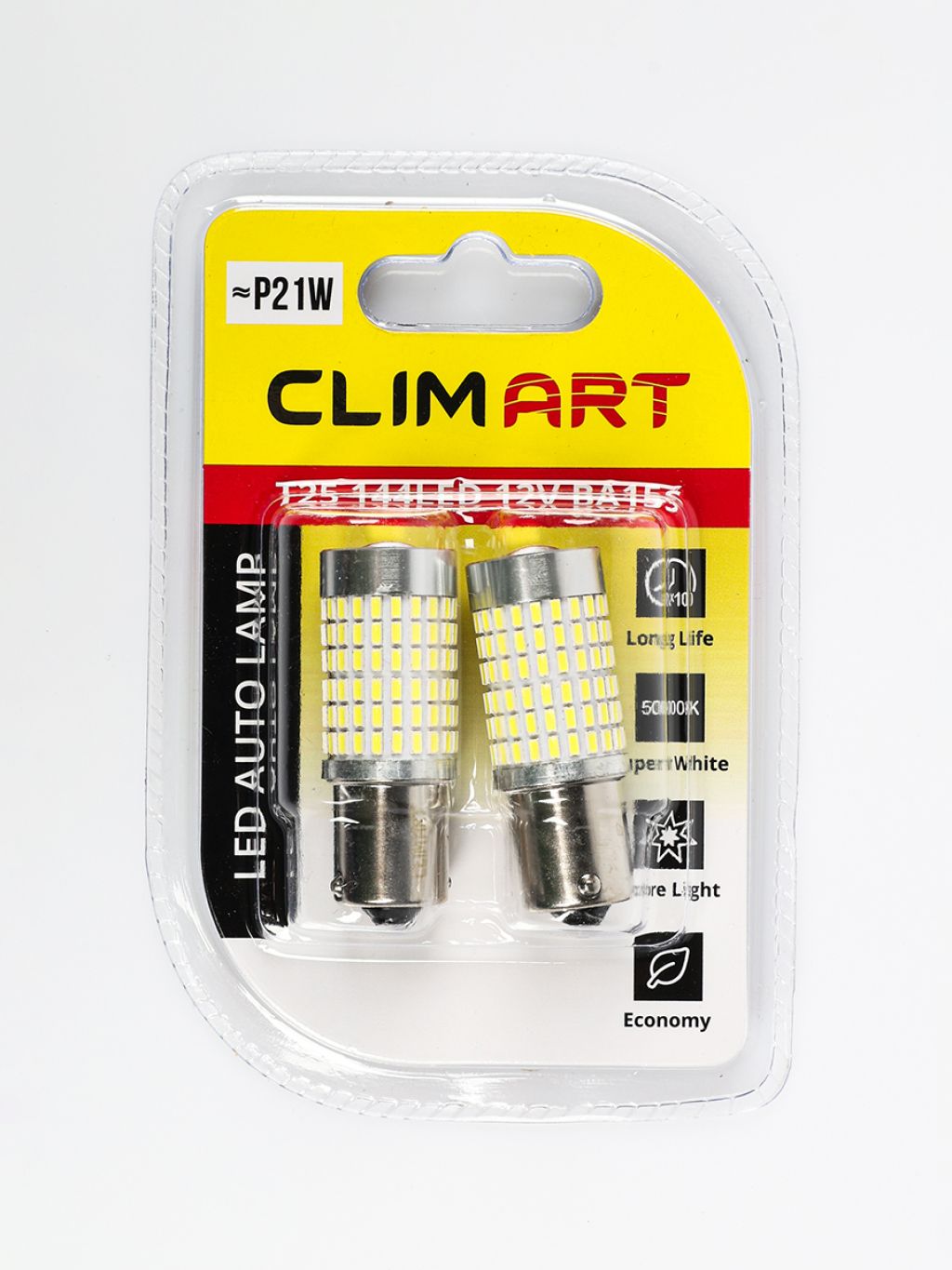 Лампа светодиодная CLIM ART T25 12V, CLA00504, 2 шт