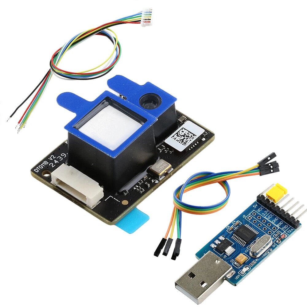 Лазерный дальномерный модуль DTS6012M 20м with USB Adapter