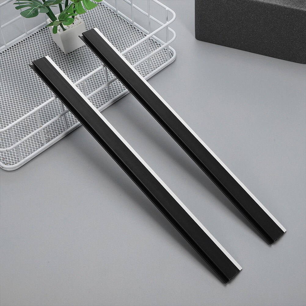 4 Пcs Замена Губки Для Швабры Пластиковая Кромка 29.00X2.60X0.30Cm